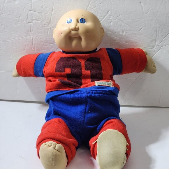 Cabbage Patch Kids | Toys | Cabbage Patch Kids Vintage 984 Bald Blue ...